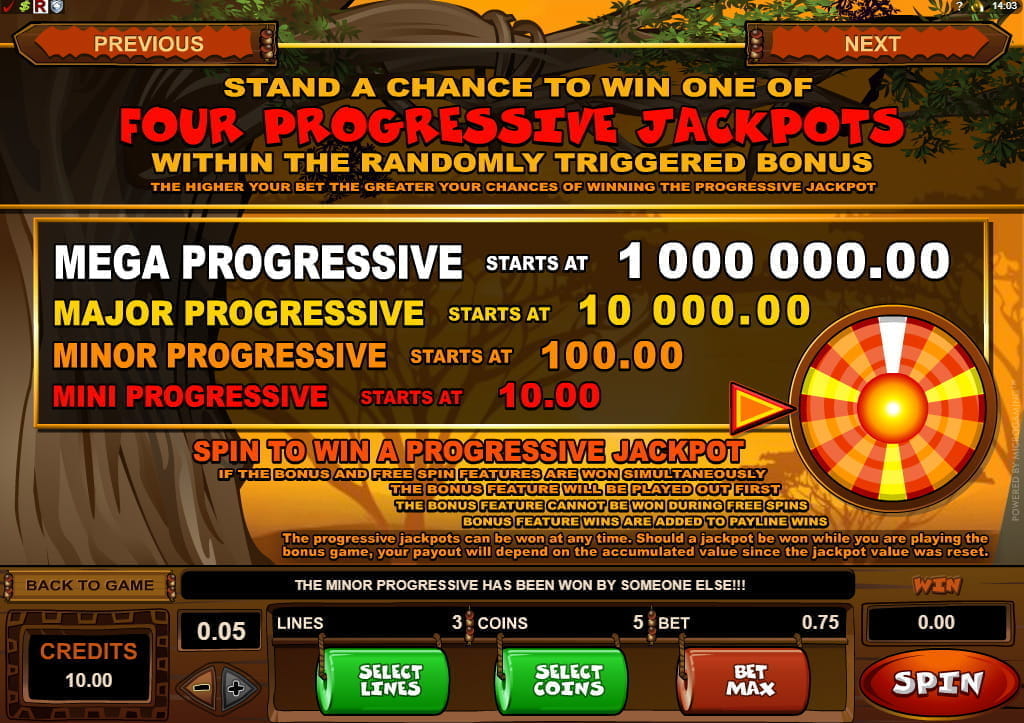 Mega Moolah Jackpot Slot - online kostenlos und mit Echtgeld spielen